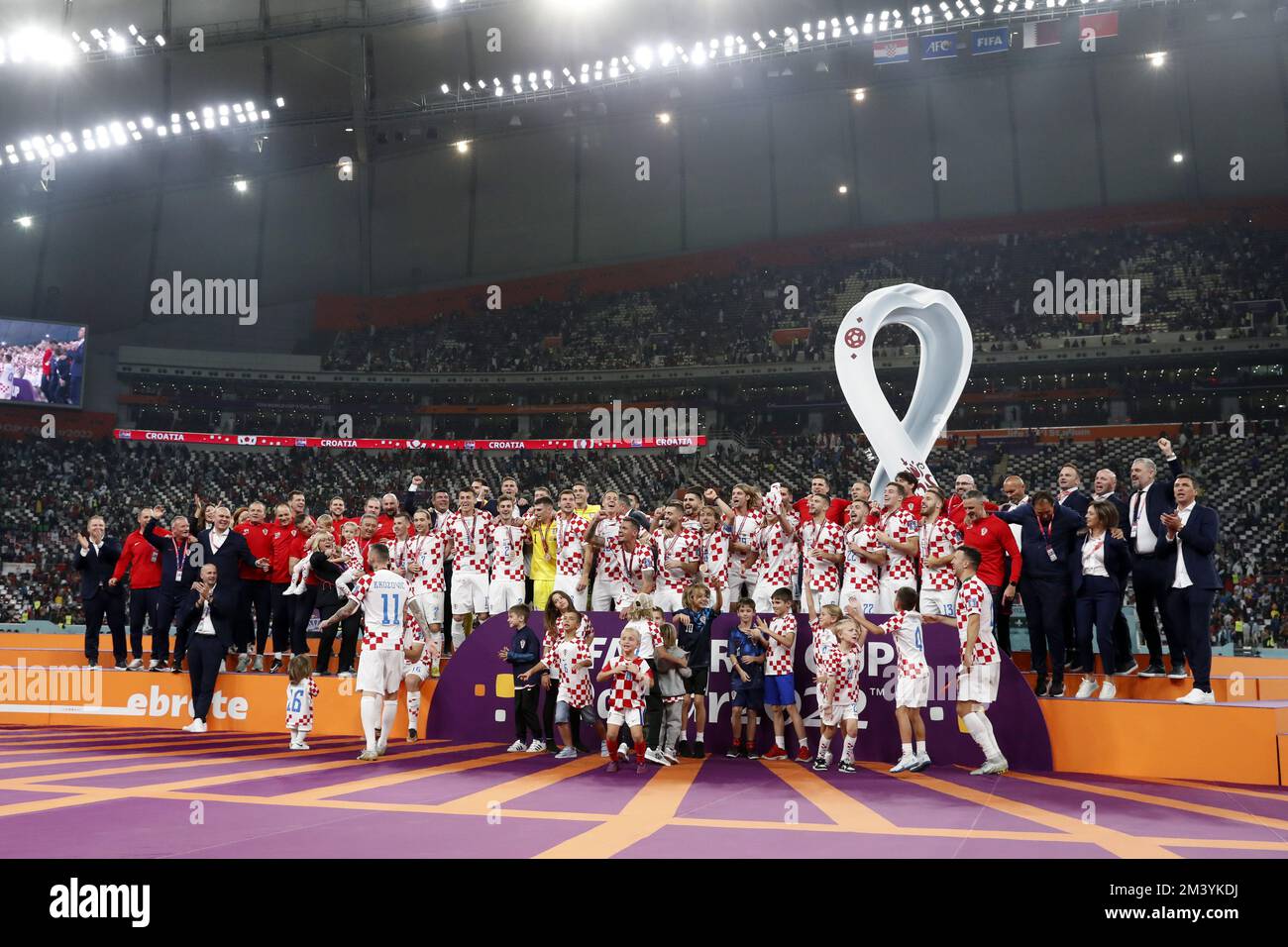 Ar-Rayyan, Qatar. 17th Dec, 2022. AR-RAYYAN - Croatia goalkeeper ...