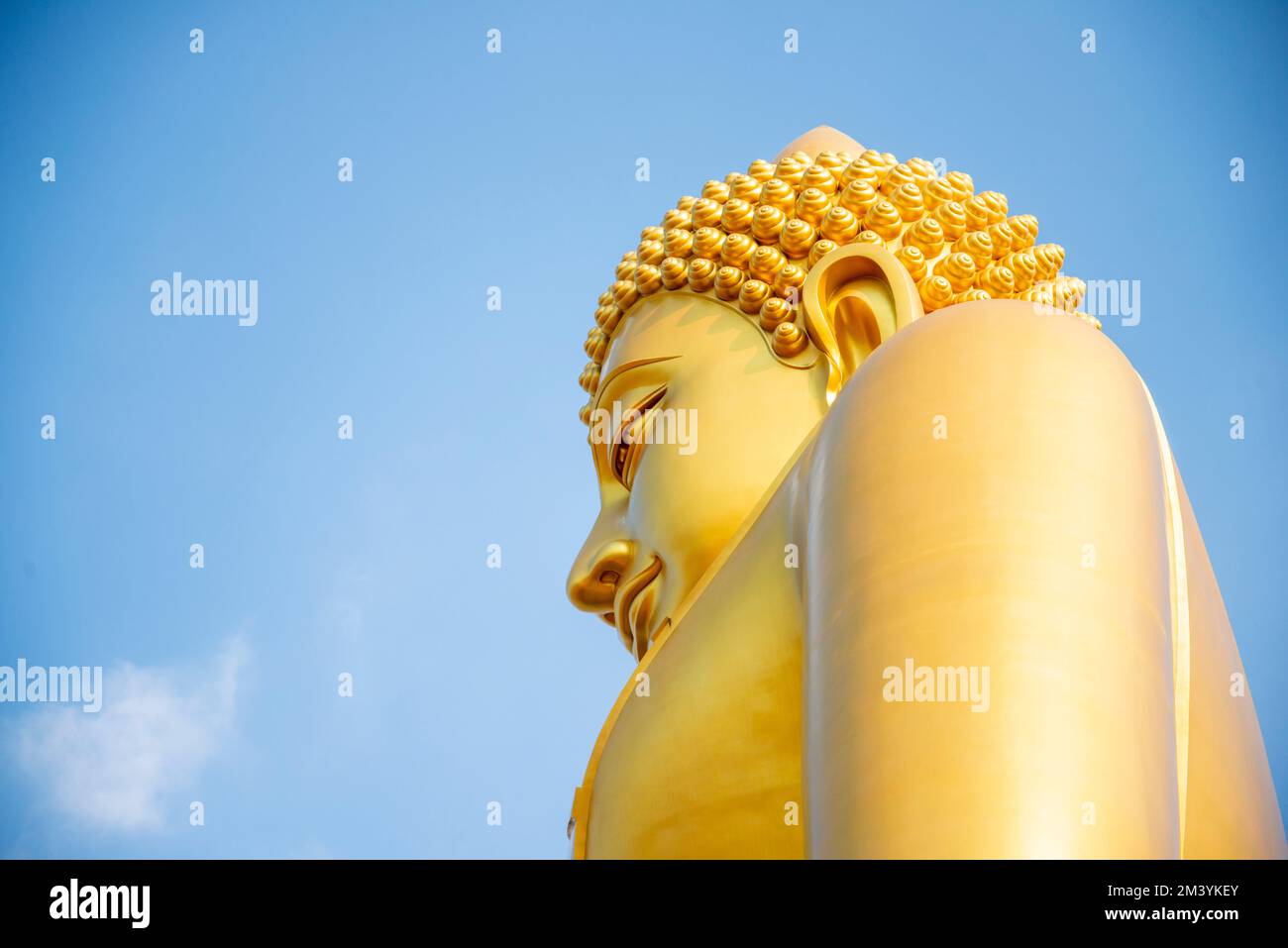 the Big Budda Dhammakaya Thep Mongkol Buddha of the Paknam Bhasicharoen ...