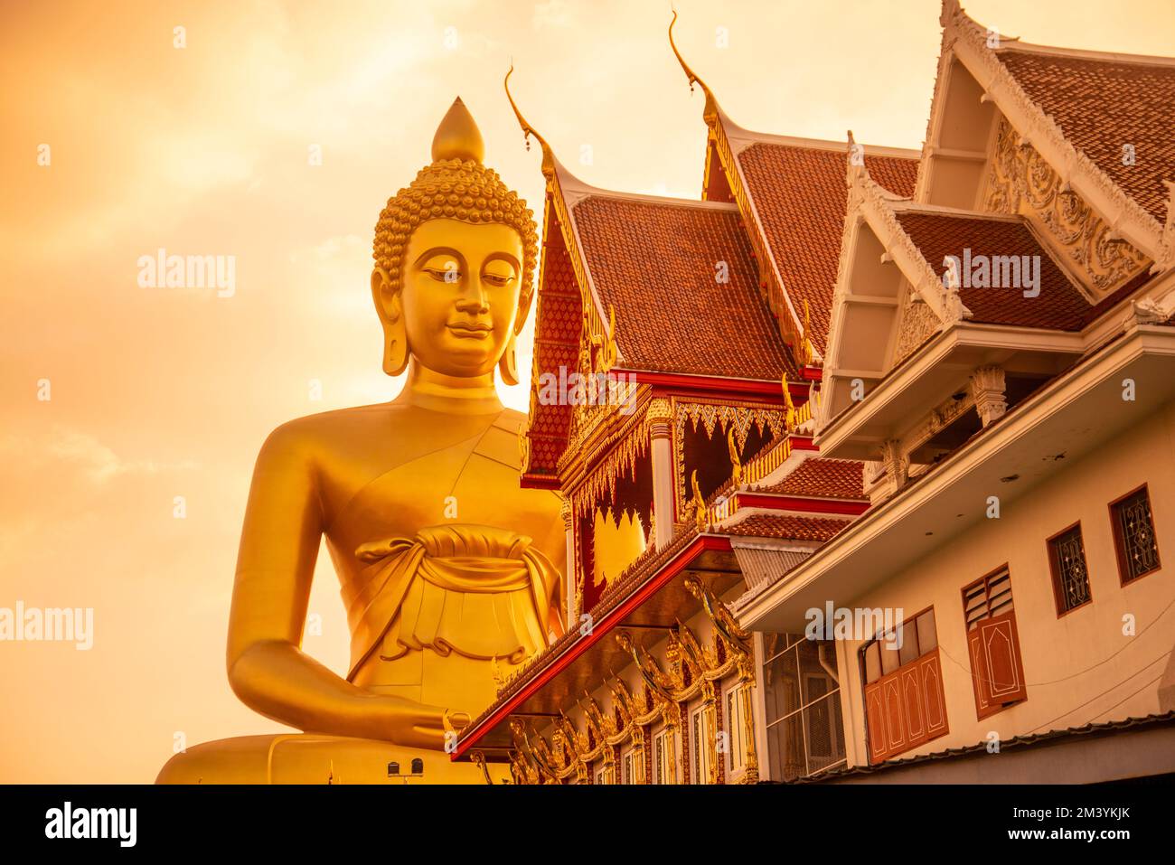 the Big Budda Dhammakaya Thep Mongkol Buddha of the Paknam Bhasicharoen ...