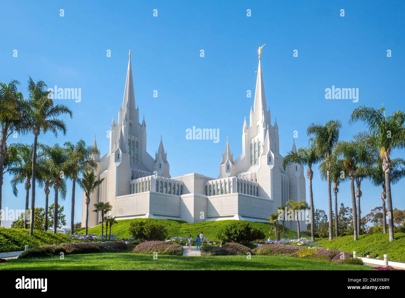 San Diego lds temple Stock Photo - Alamy