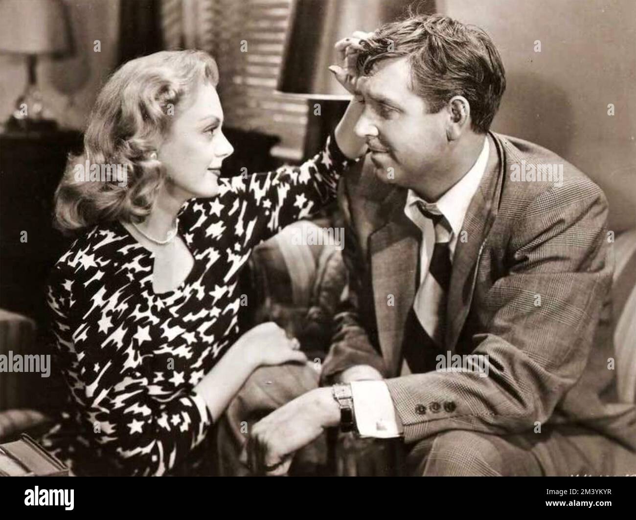 BLONDE ICE 1946 Film Classics production with Leslie Brooks and Robert ...