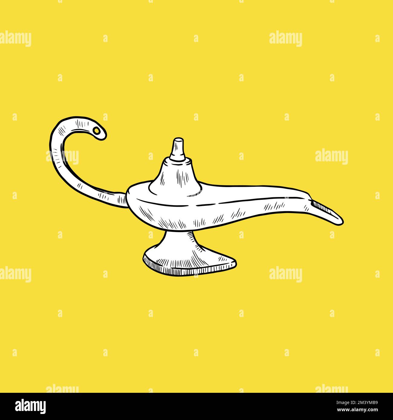 Antique lamp drawing hi-res stock photography and images - Alamy