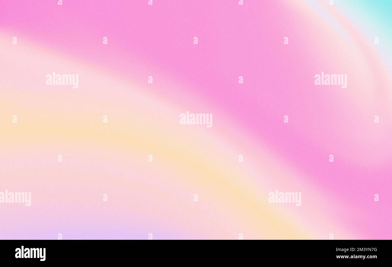 Pastel gradient background, pink yellow blue grainy texture effect ...