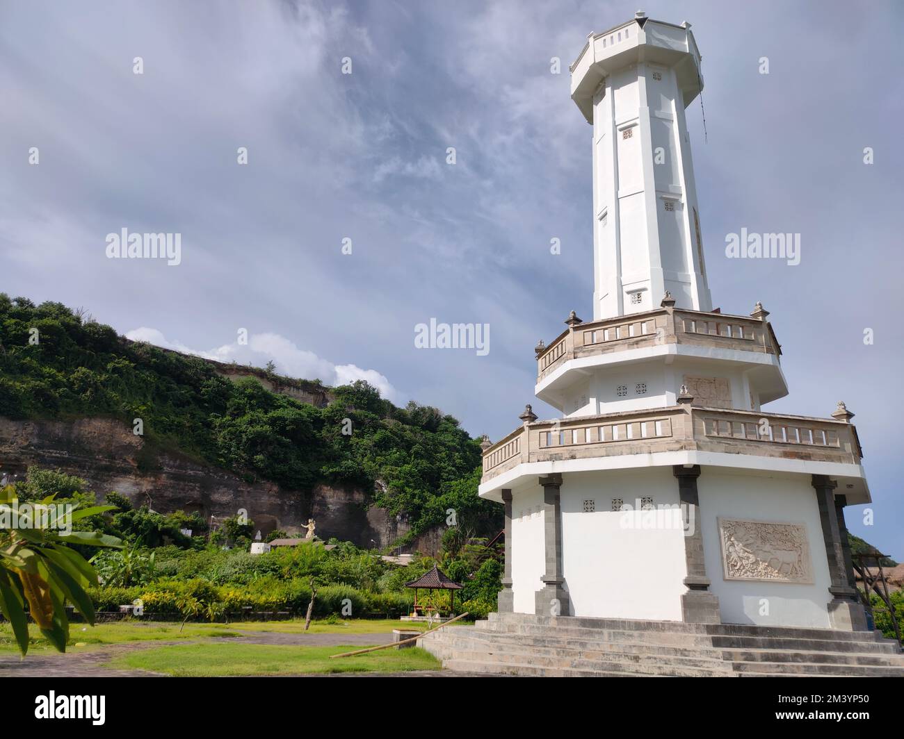 The Pandawa Lighthouse in Indonesia Stock Photo - Alamy