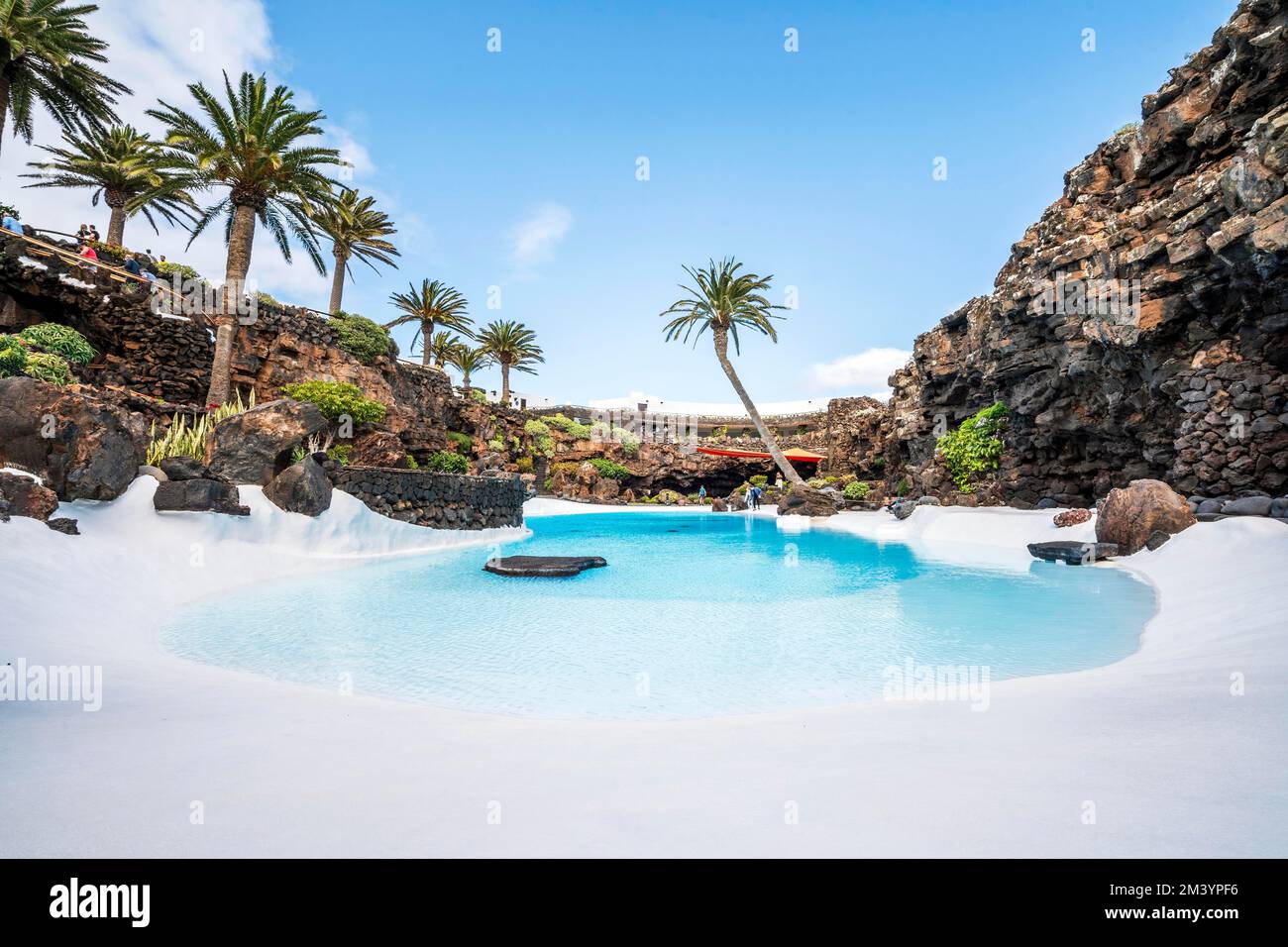 Amazing cave, pool, natural auditorium, salty lake designed by Cesar ...