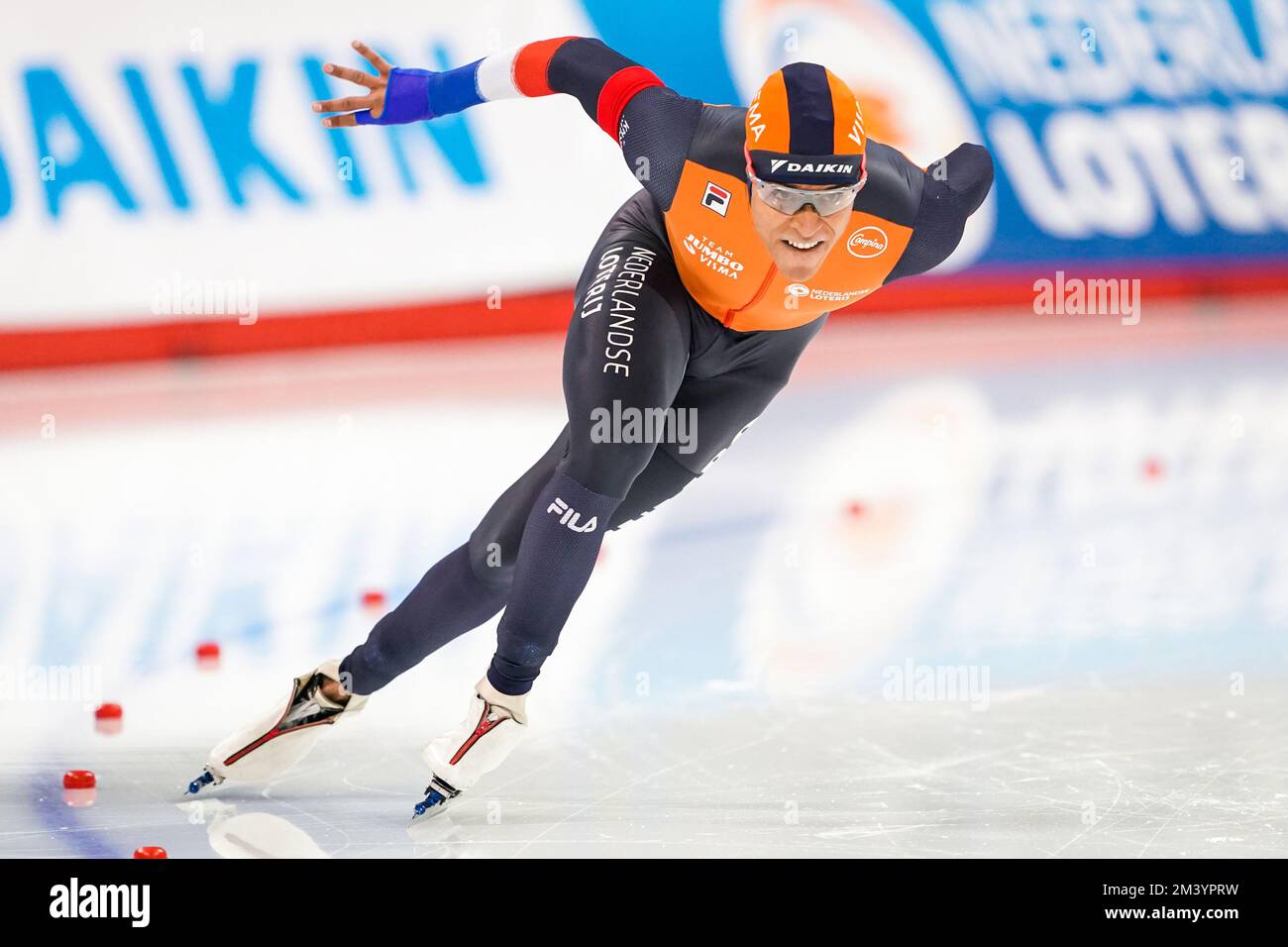 CALGARY, CANADA - DECEMBER 17: Dai Dai N'tab of The Netherlands competing on the Men's A Group ...
