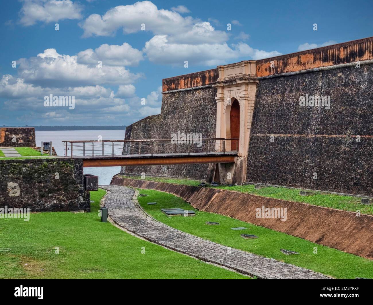 Presepio Fort, Belem, Brazil Stock Photo - Alamy