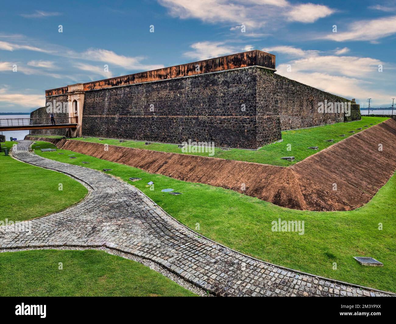 Presepio Fort, Belem, Brazil Stock Photo - Alamy
