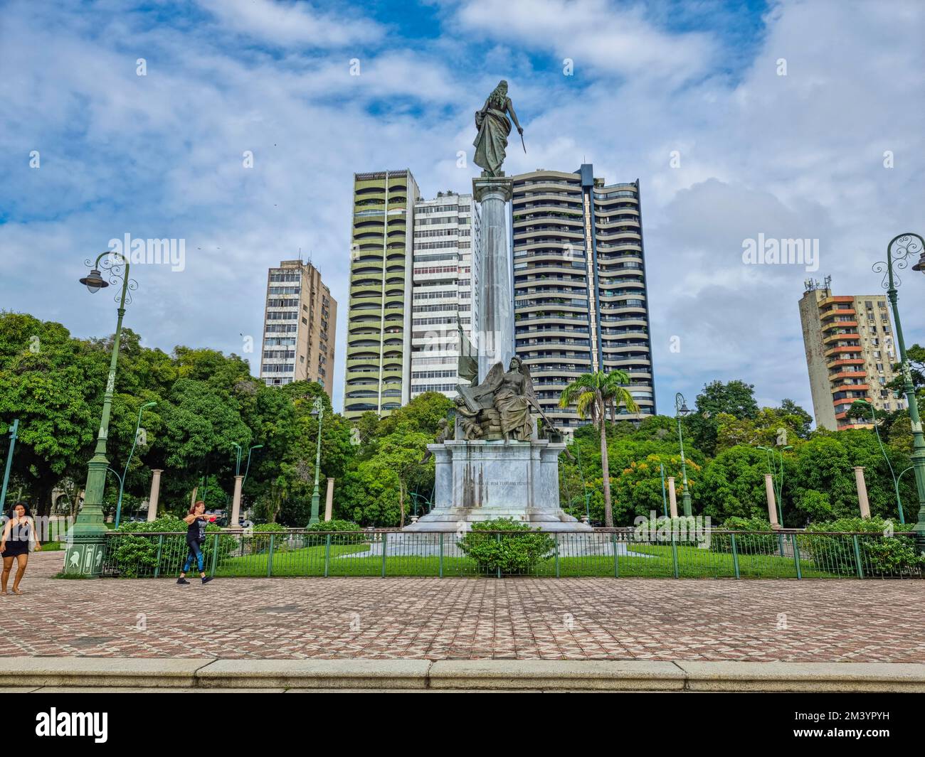 Republic Square, Belem, Brazil Stock Photo - Alamy