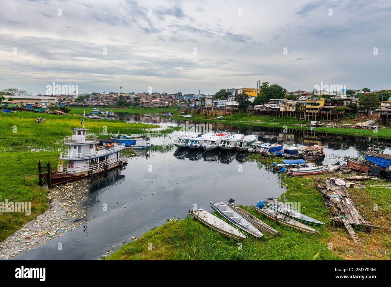 Sidearm of the amazon, Manaus, Amazonas state, Brazil Stock Photo - Alamy