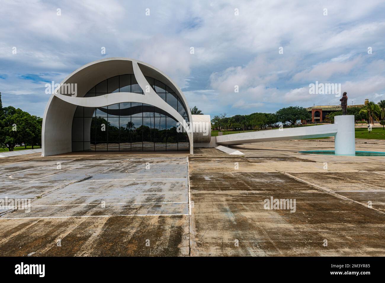 Oscar Niemeyers Memorial Coluna Prestes, Palmas, Tocantins, Brazil ...