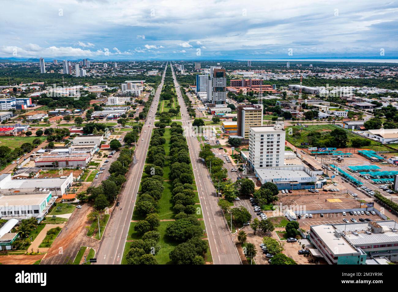 Aerial of Palmas, Tocantins, Brazil Stock Photo - Alamy