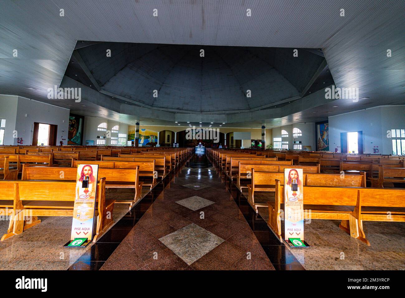 Cathedral Sagrado Coracao de Jesus, Sinop, Mato Grosso, Brazil Stock ...
