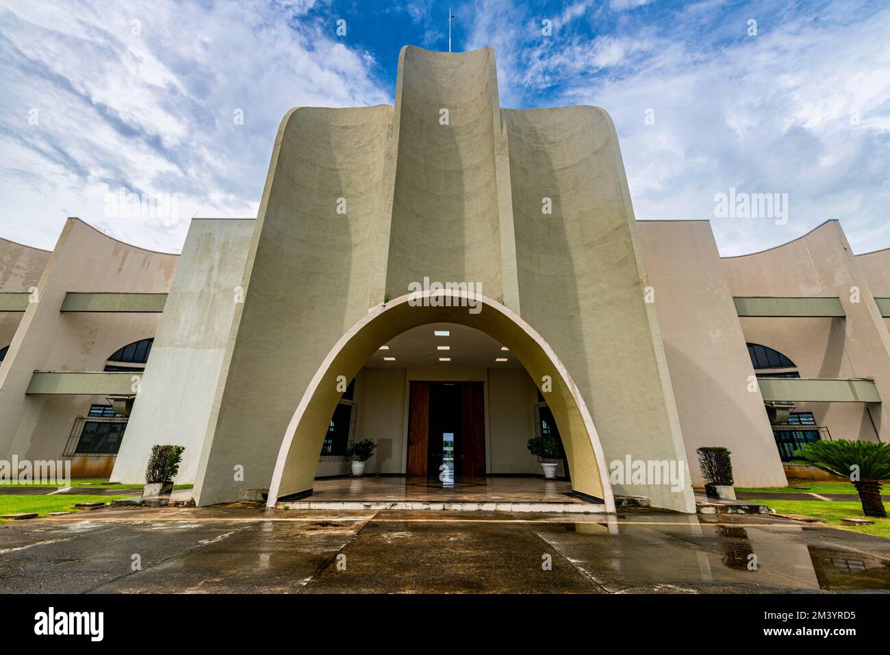 Cathedral Sagrado Coracao de Jesus, Sinop, Mato Grosso, Brazil Stock ...