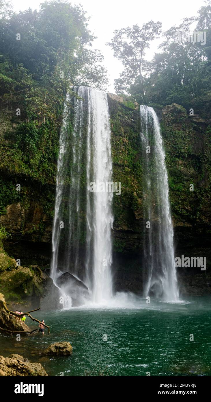 Misol Ha waterfall, Chiapas, Mexico Stock Photo - Alamy