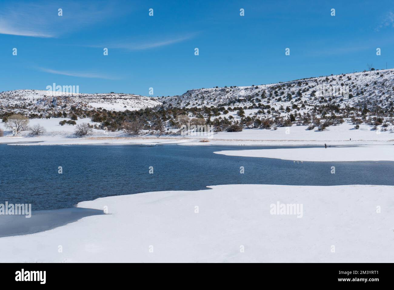 Prescott arizona in the winter Stock Photo - Alamy