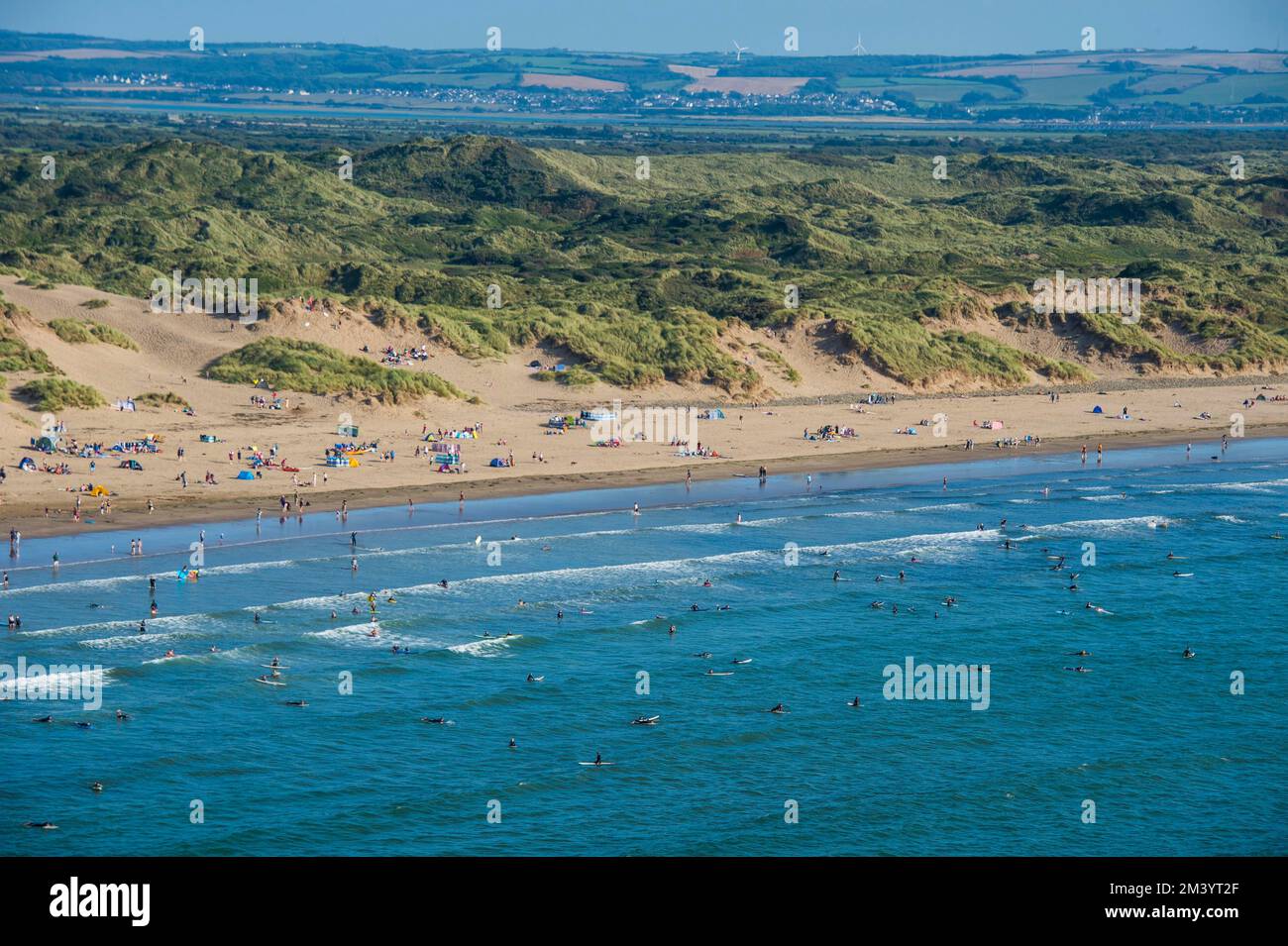 Saunton sands beach hi-res stock photography and images - Alamy