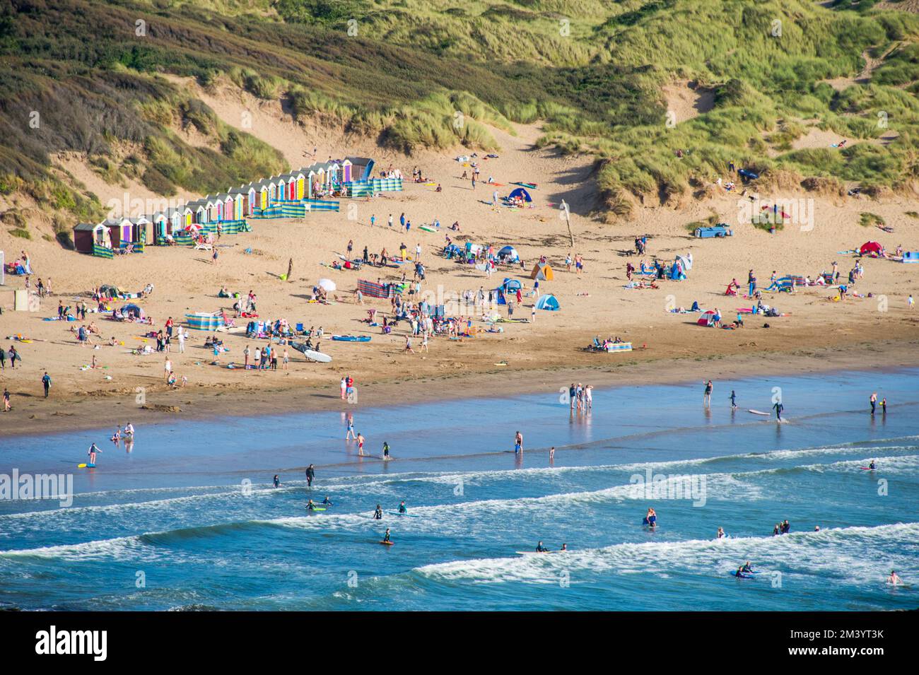 Saunton sands beach hi-res stock photography and images - Alamy