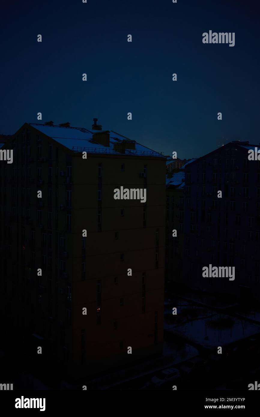 Blackout electricity in residential area hi-res stock photography and ...