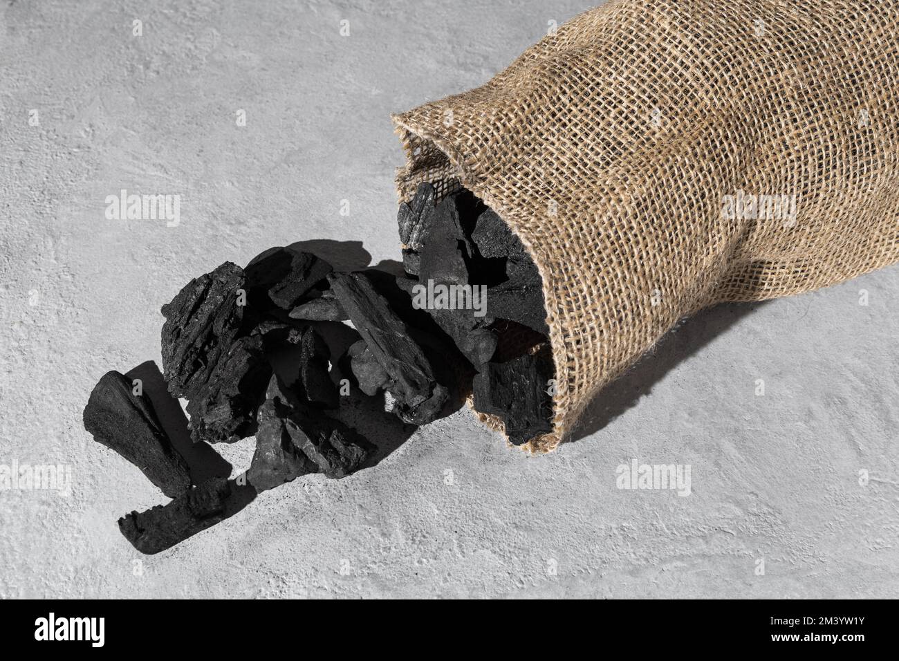Epiphany day sack coal Stock Photo - Alamy