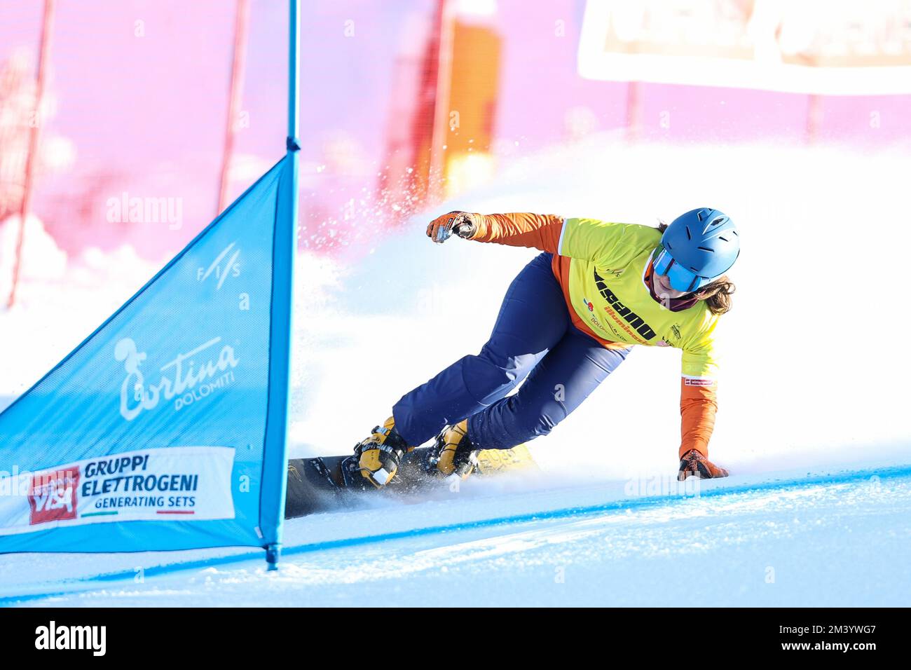 DEKKER Michelle (NED) during Women's Parallel Giant Slalom, Snowboard ...