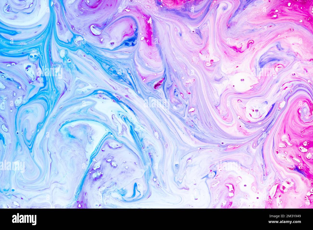 Gradient swirls of liquid paint Stock Photo - Alamy