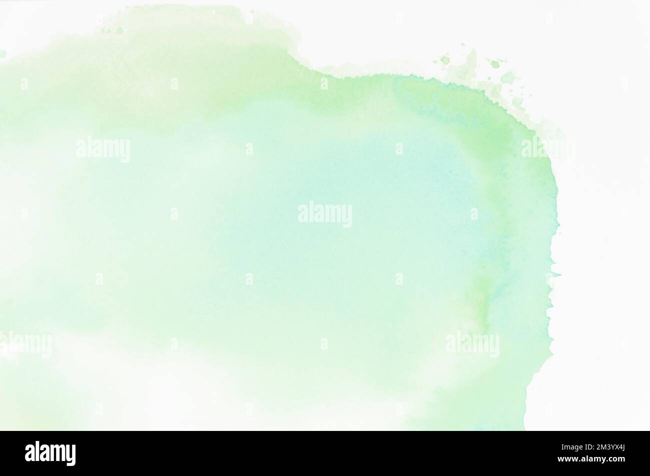 Green abstract watercolor texture background Stock Photo - Alamy