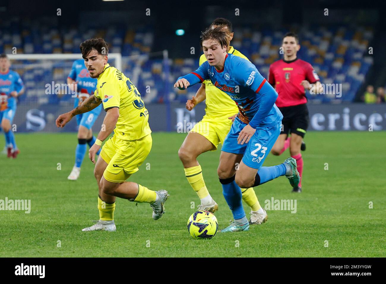 Napoli, Italy. 17th Dec, 2022. Alessio Zerbin of Napoli during Napoli ...