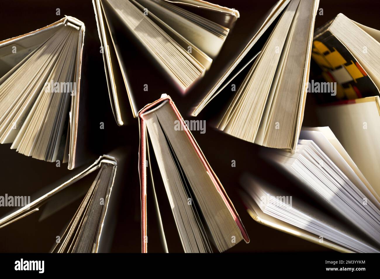 Close up old big books hi-res stock photography and images - Alamy