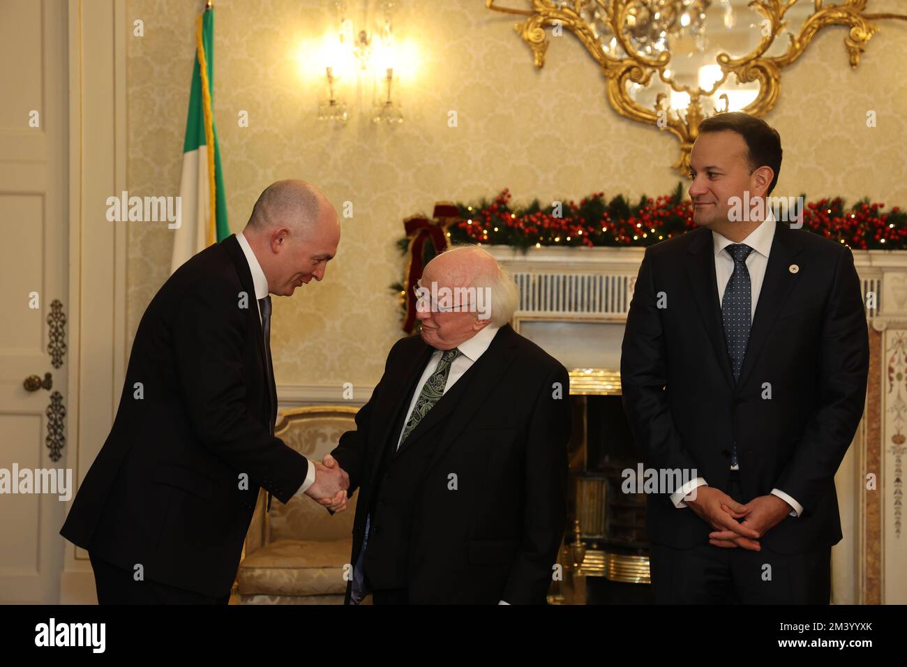 (left to right) Rossa Fanning, Attorney General , President Michael D ...