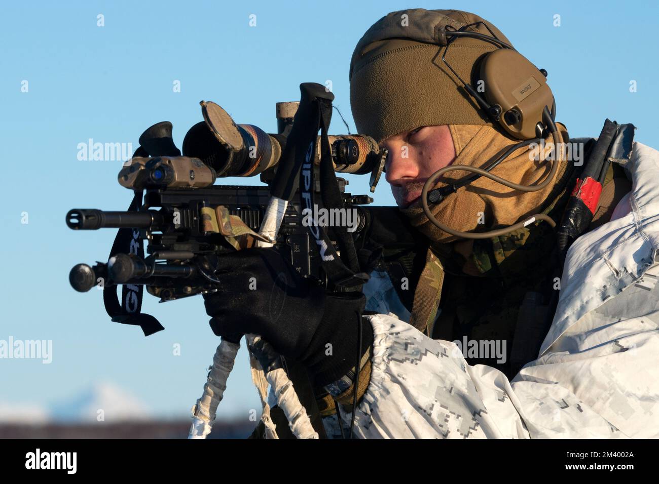 A U.S. Marine assigned to the 2d Reconnaissance Battalion, 2d Marine ...