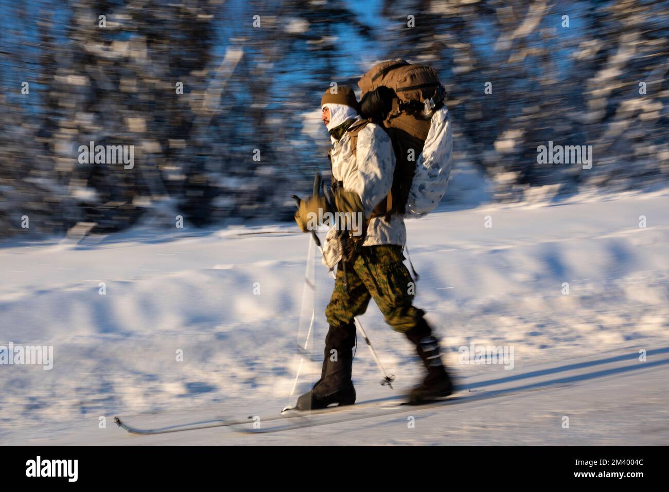 A U.S. Marine assigned to the 2d Reconnaissance Battalion, 2d Marine ...