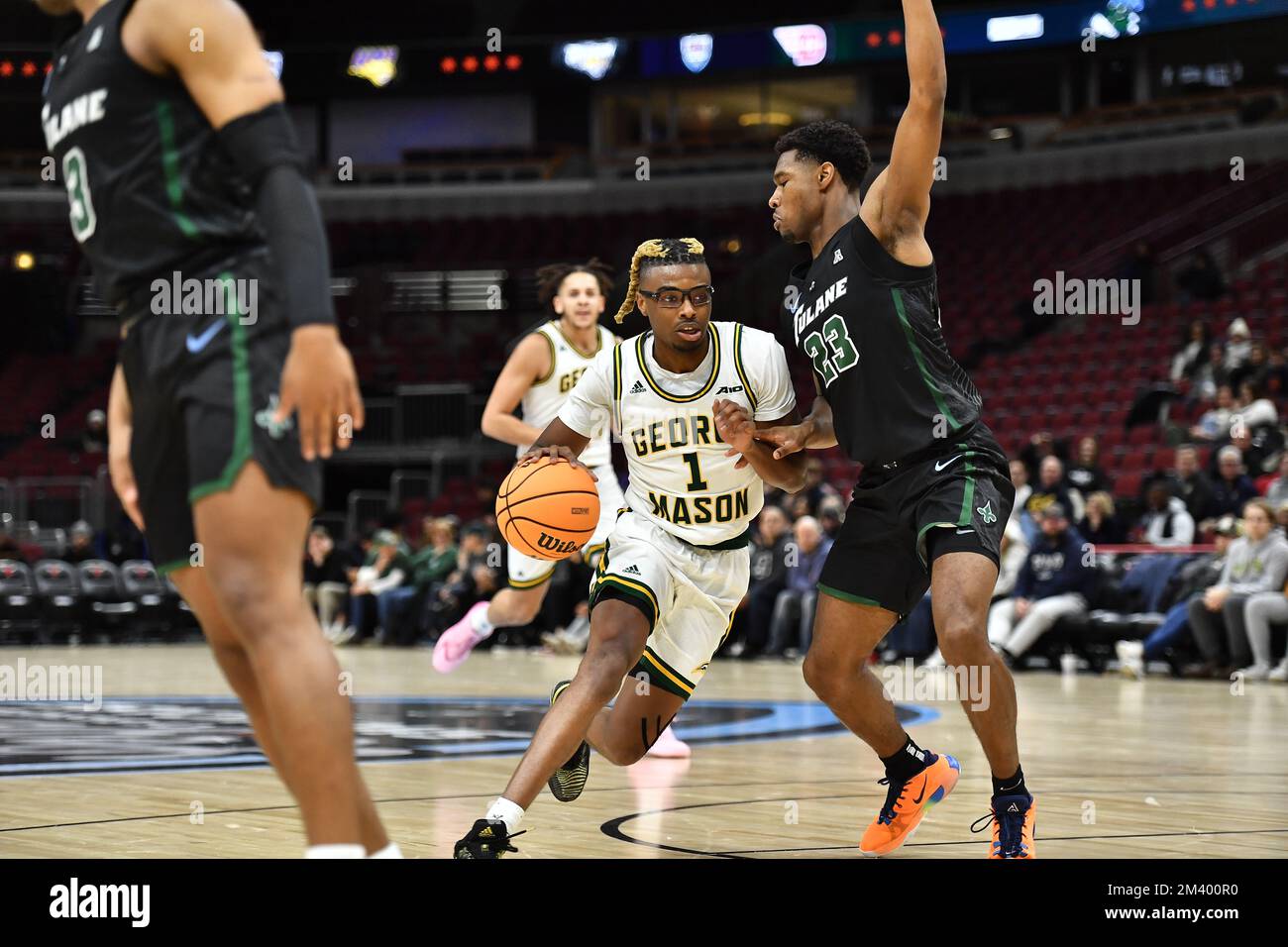 December 17, 2022: George Mason Patriots guard Ronald Polite III (1 ...