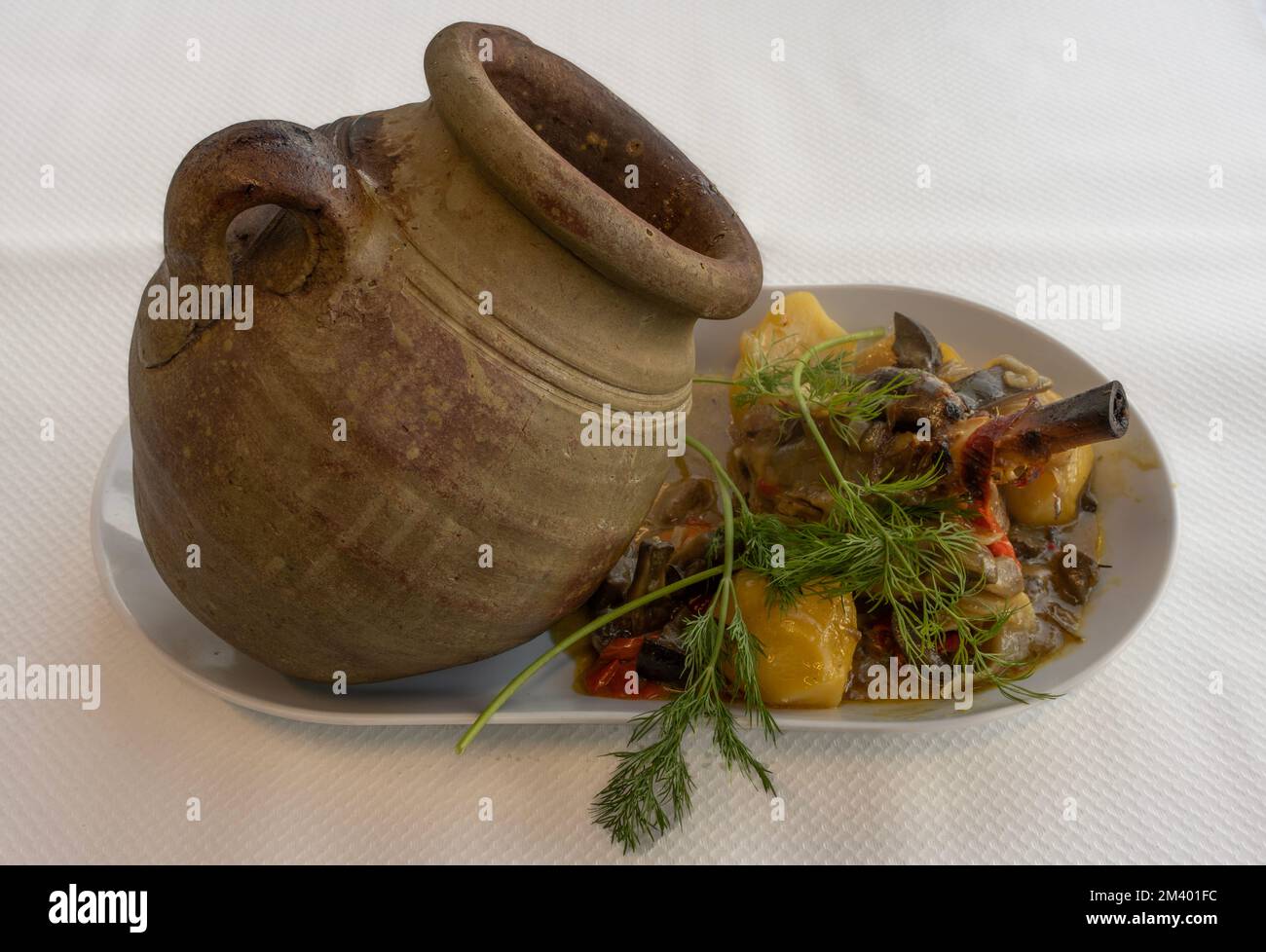 Tunisian dishe culinary Still Life. Golla Stock Photo - Alamy