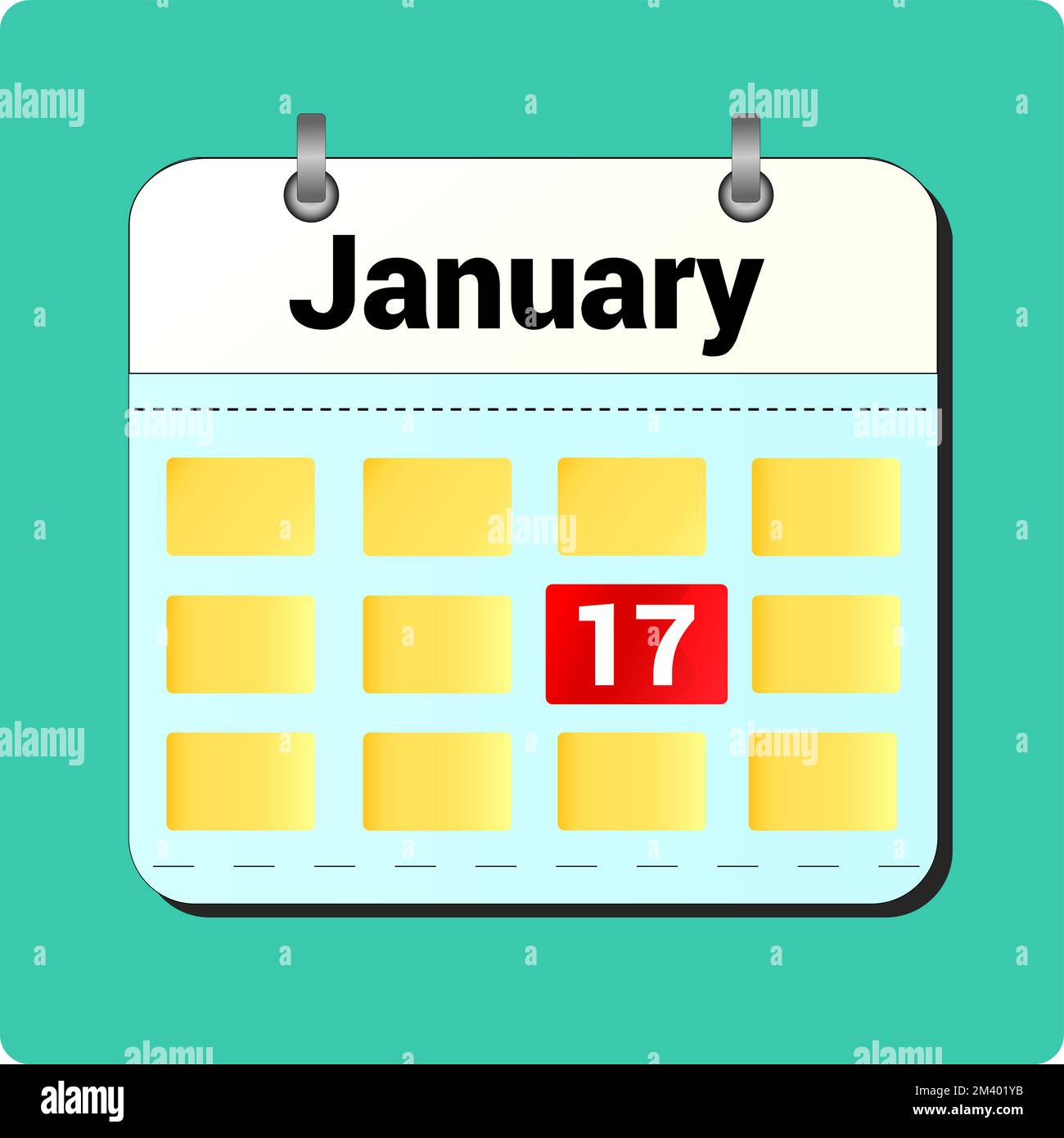 January 17 Stock Vector Images - Alamy