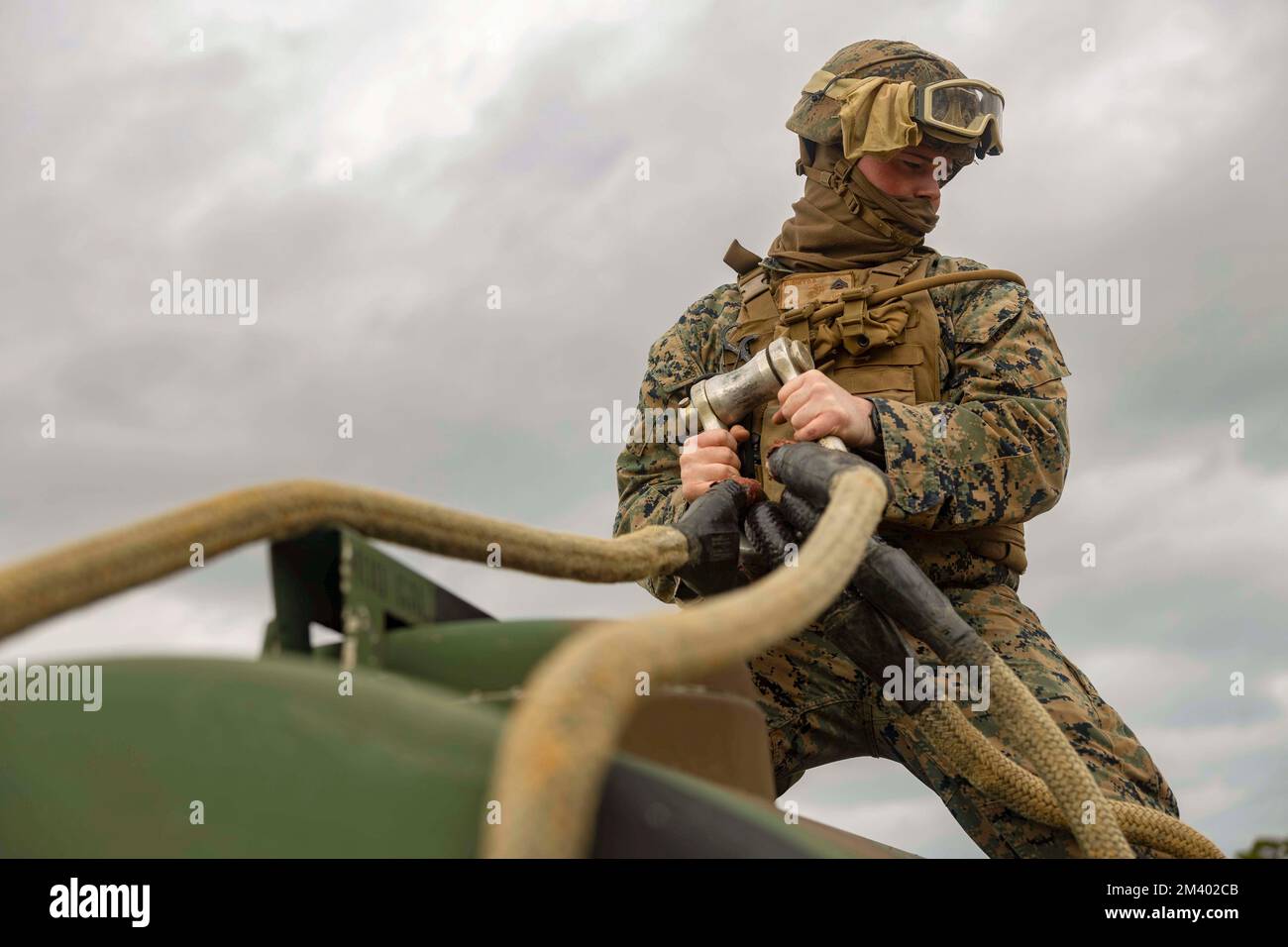 LZ Hawk, Okinawa, Japan. 6th Dec, 2022. U.S. Marine Corps Cpl. Darren ...