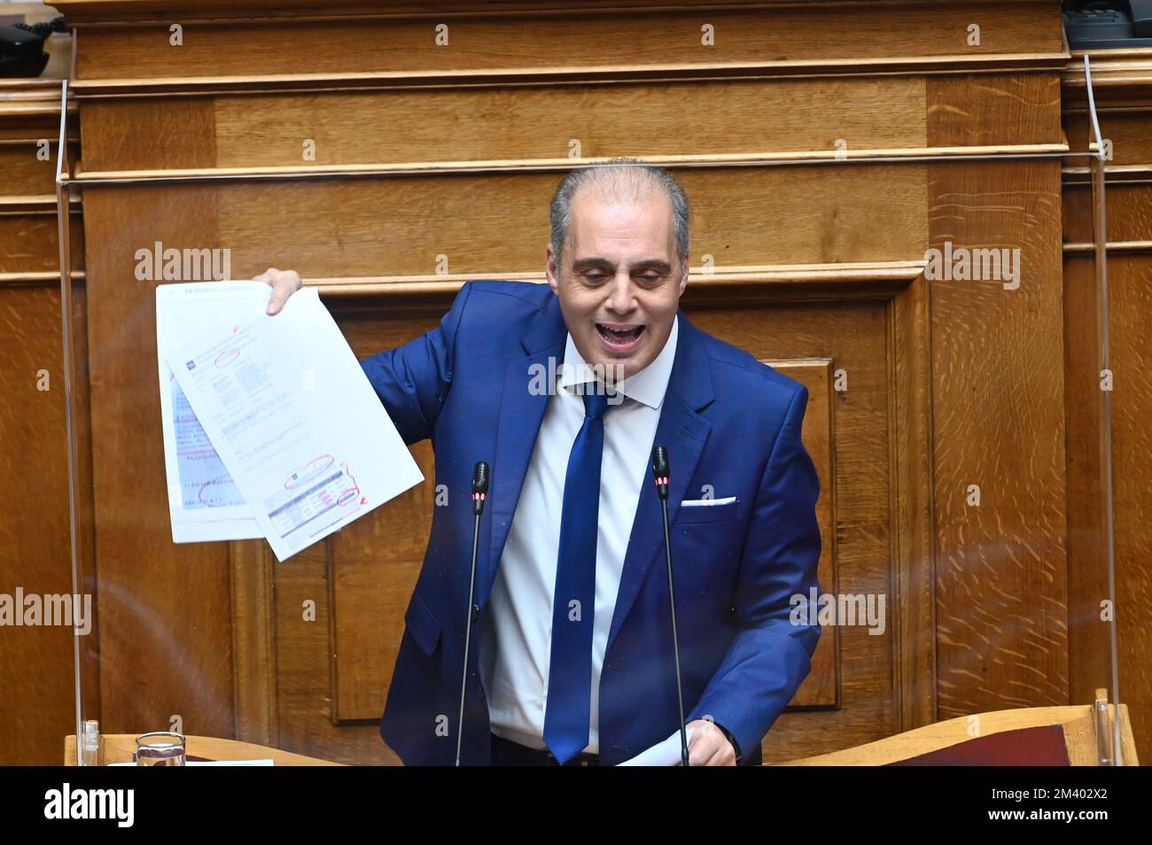 Athens, Greece. 17th Dec, 2022. Kyriakos Velopoulos founder and ...