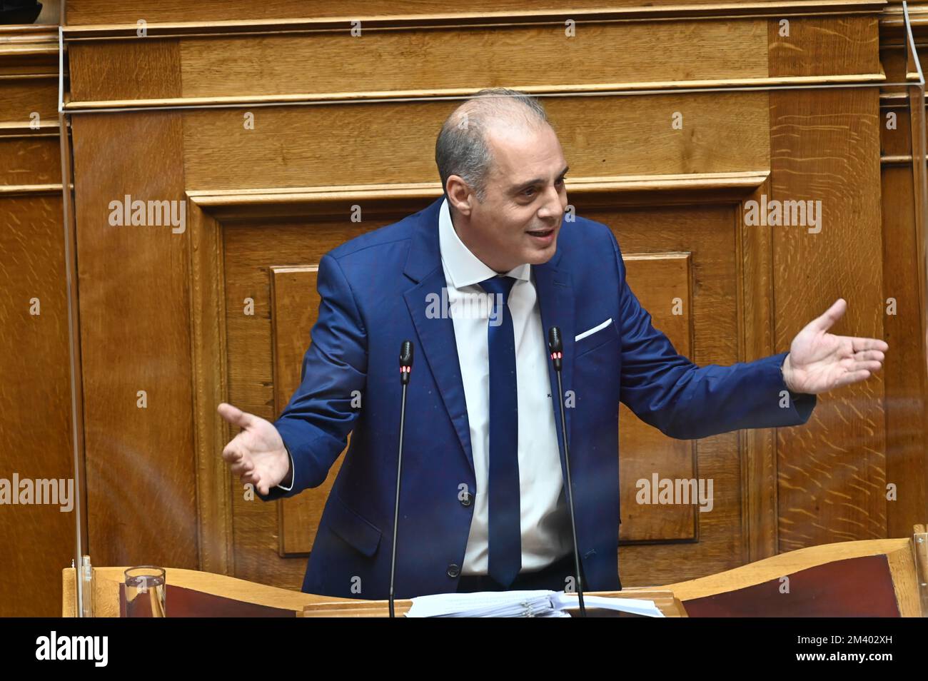 Athens, Greece. 17th Dec, 2022. Kyriakos Velopoulos founder and ...