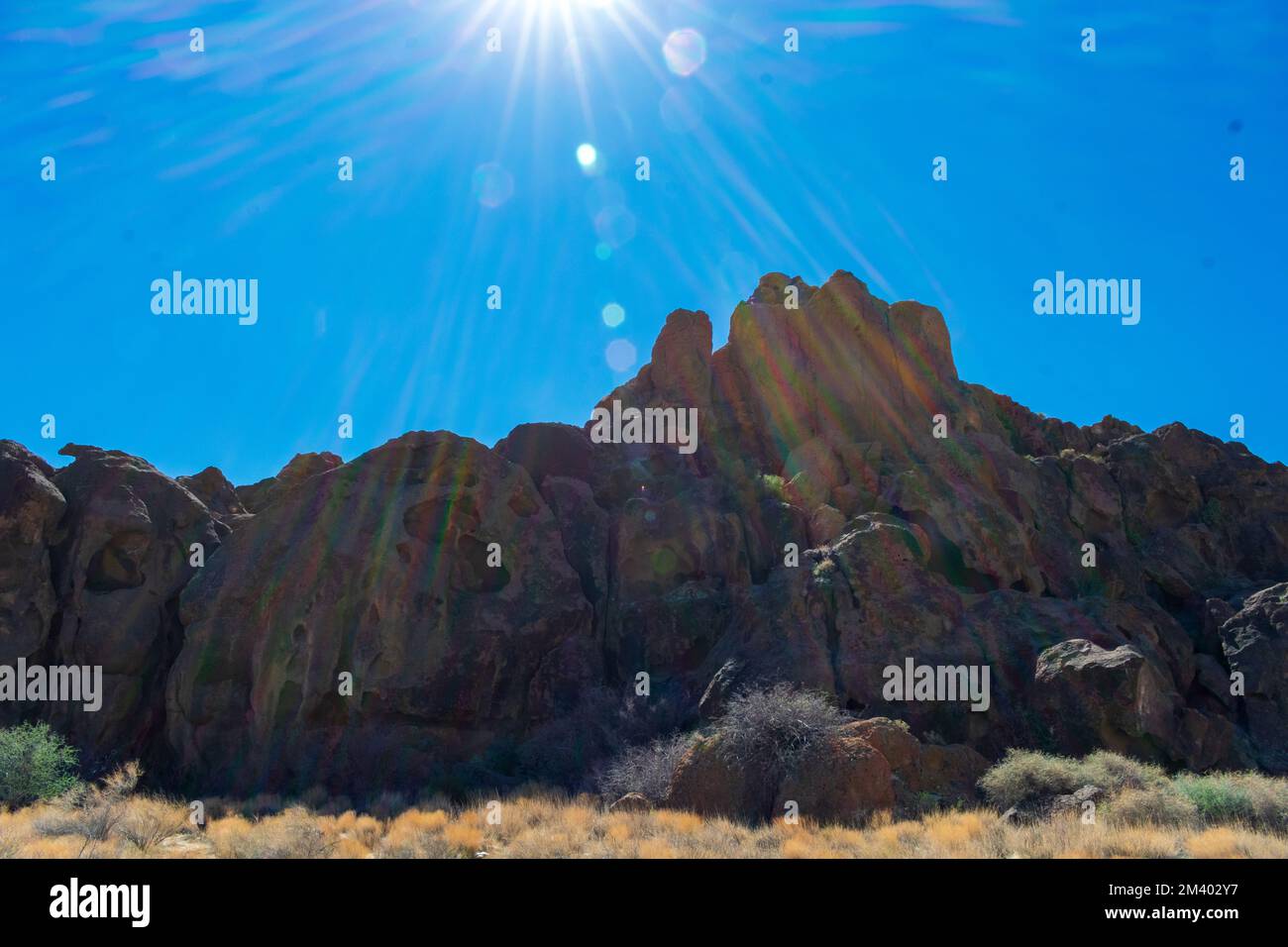 Amazing rock formations in the Mojave National Preserve, California ...