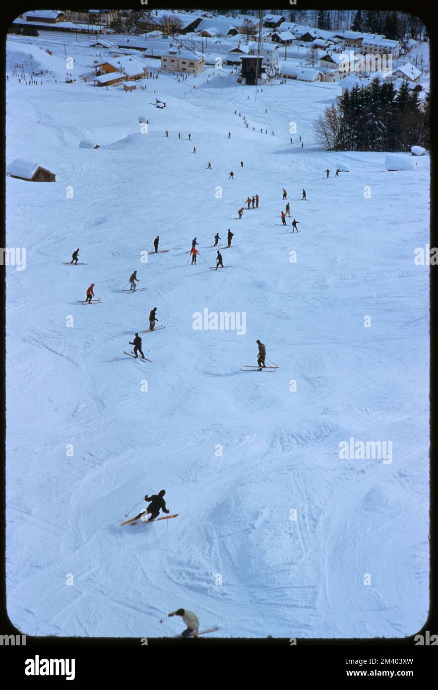 Sports Illustrated - St. Anton, Austria, Toni Frissell, Antoinette ...