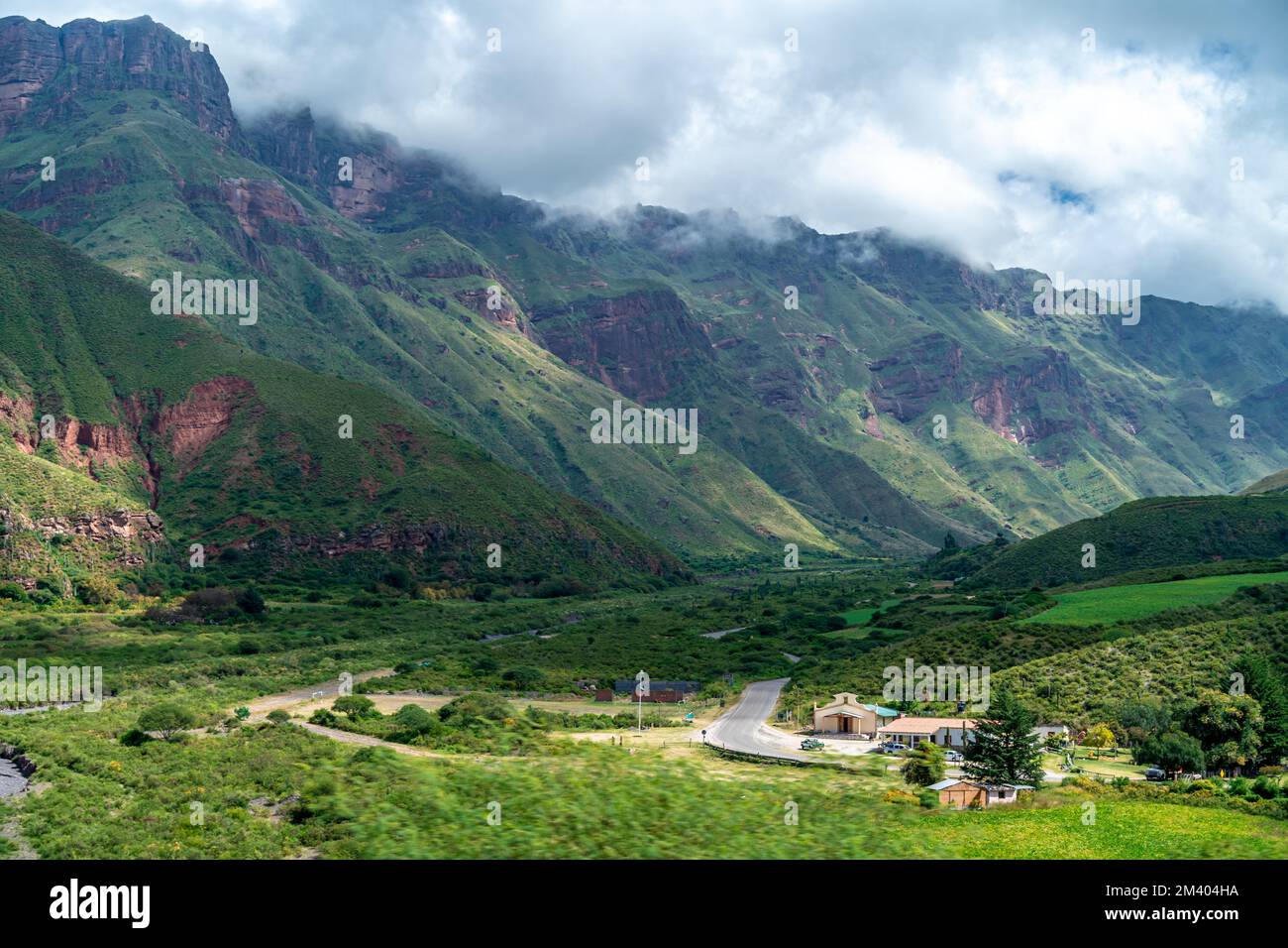 Nature of Andes mountains with beautiful panorama Stock Photo - Alamy