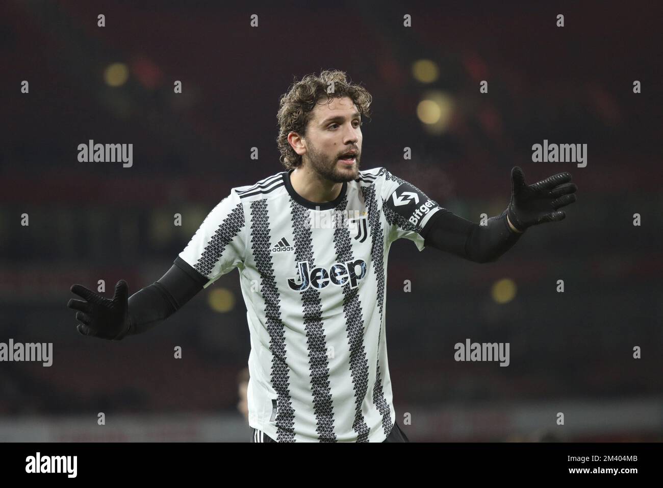 London, UK. 17th Dec, 2022. Manuel Locatelli of Juventus during the ...