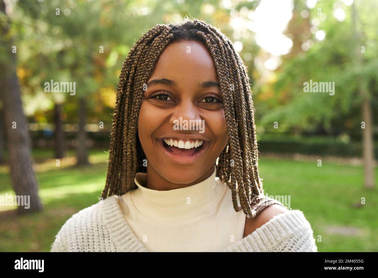 African american woman and mood hi-res stock photography and images - Alamy