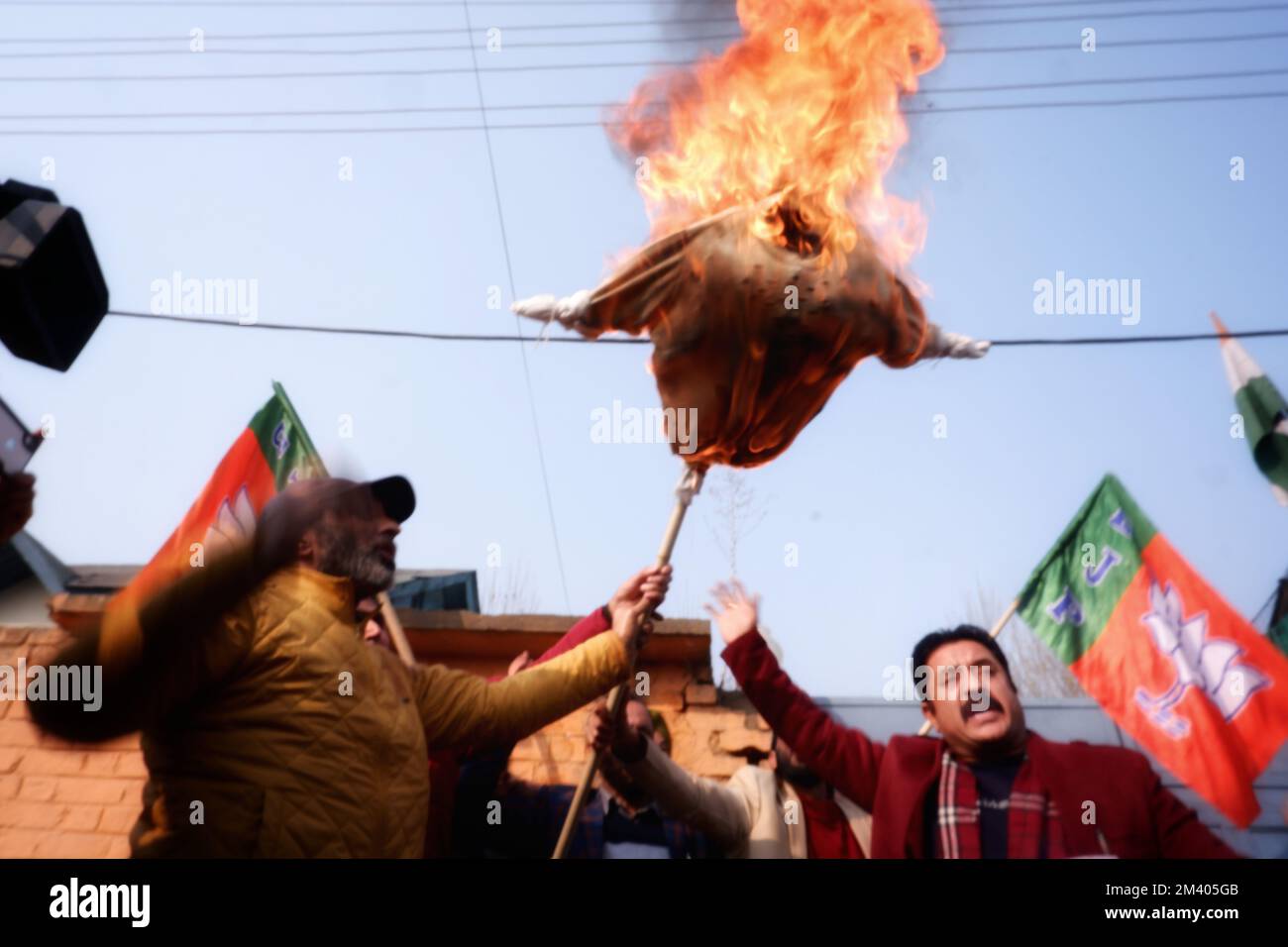 Bharatiya janata yuva morcha hi-res stock photography and images - Alamy