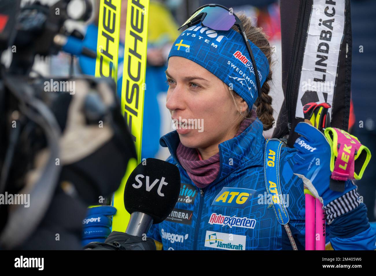 MAGNUSSON Anna during the BMW IBU World Cup 2022, Annecy - Le Grand ...