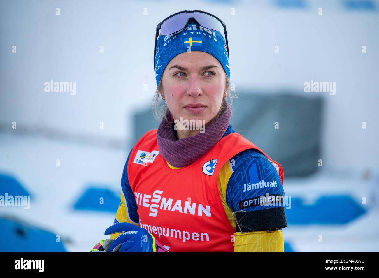 MAGNUSSON Anna during the BMW IBU World Cup 2022, Annecy - Le Grand ...