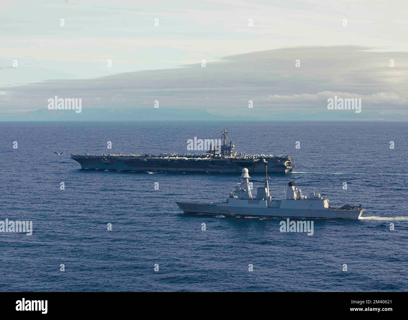 Adriatic Sea , United States. 15 December, 2022. The U.S. Navy Nimitz ...