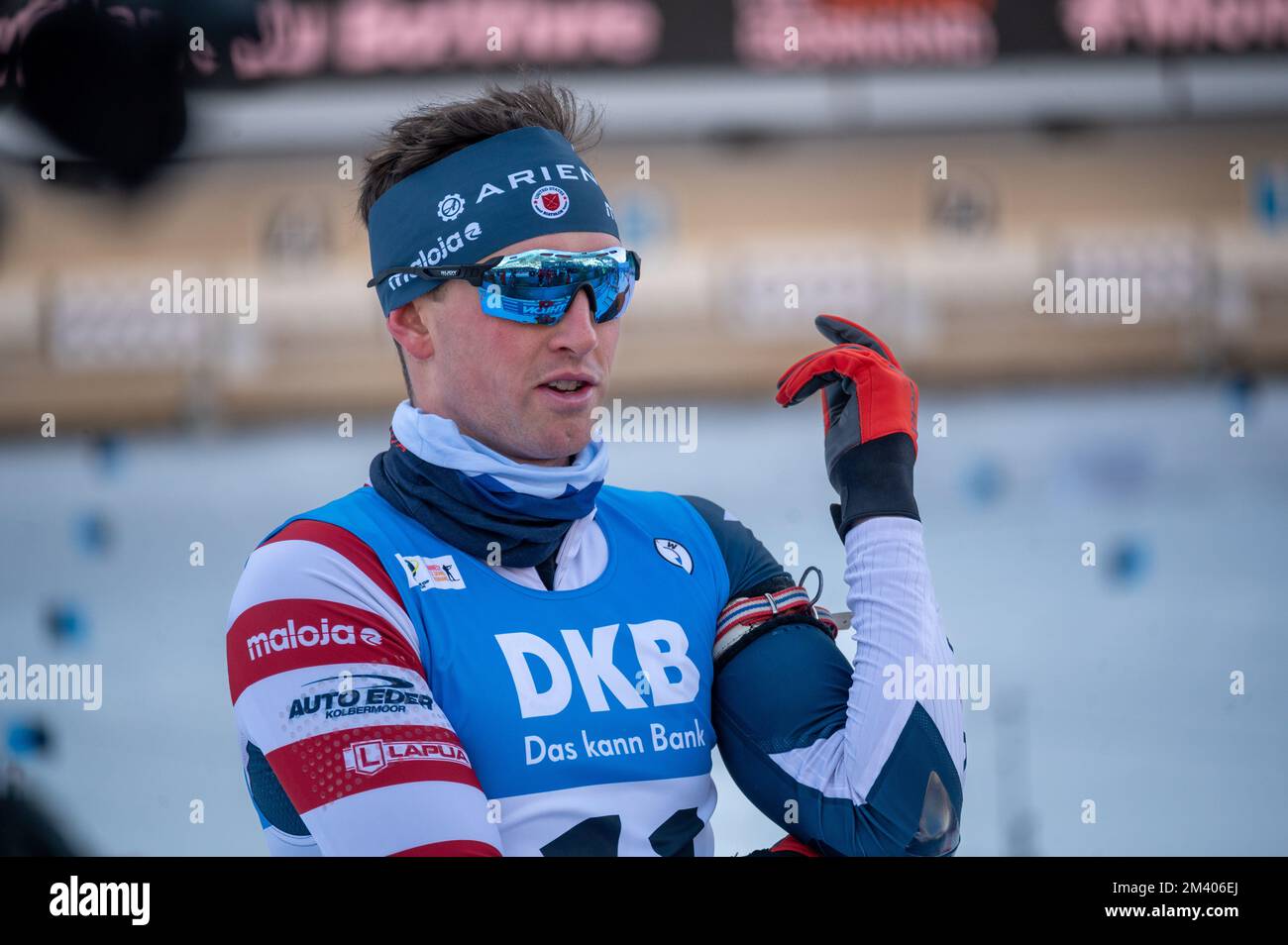 DOHERTY Sean during the BMW IBU World Cup 2022, Annecy - Le Grand ...