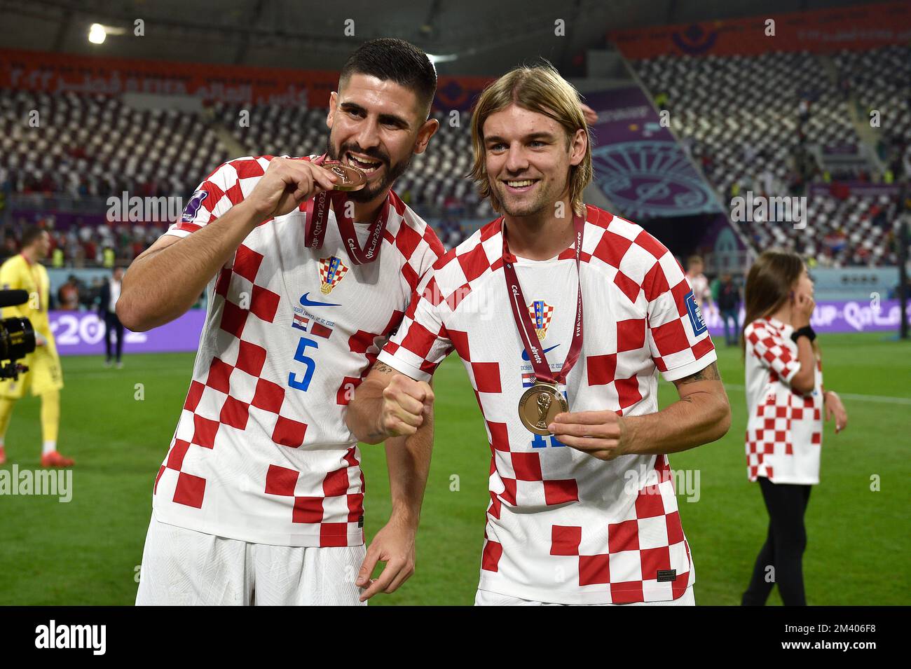 From left: ERLIC Martin (CRO) and SOSA Borna (CRO) with medals after ...
