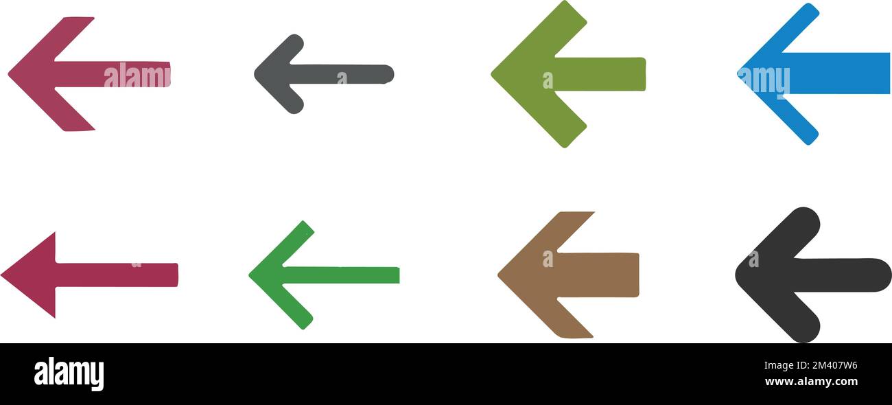 Set arrow symbol icon direction, position, indication sign Stencil, Arrow, angle, Computer Icons ...